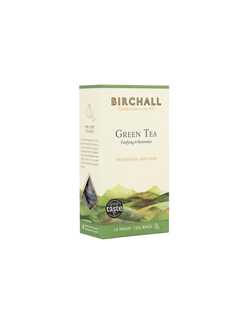 Birchall Green Tea Prism Tea Bags – Carraro Coffee Brixton